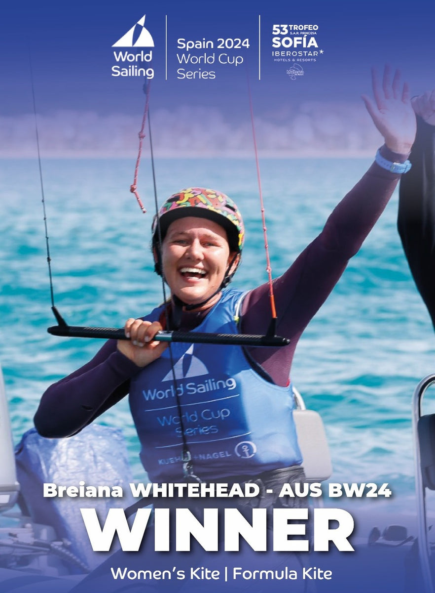 El camino de Breiana y Max al éxito en el kiteboarding y los JJOO Parí